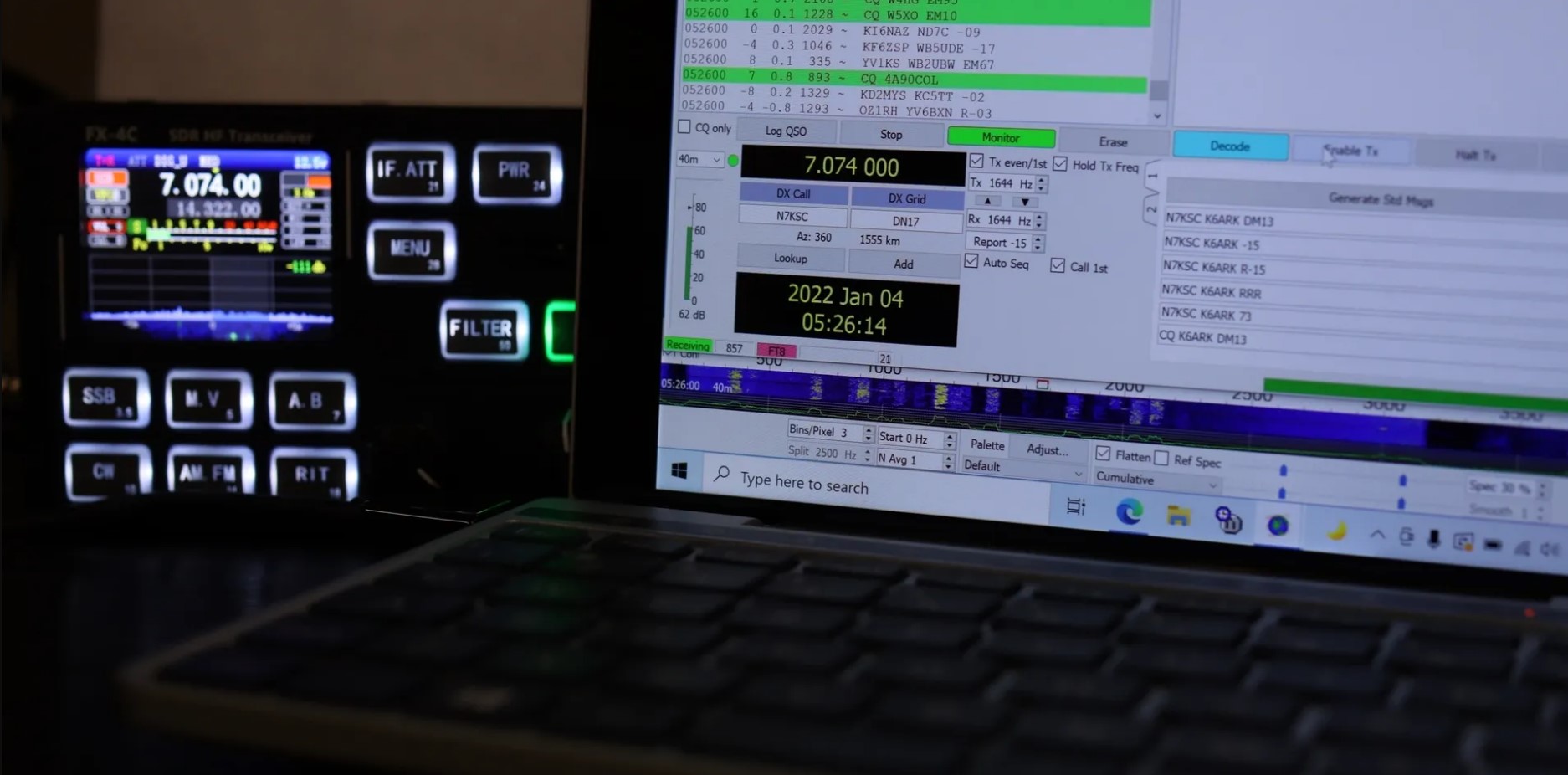 FX-4C SDR transceiver European Hamradio portal